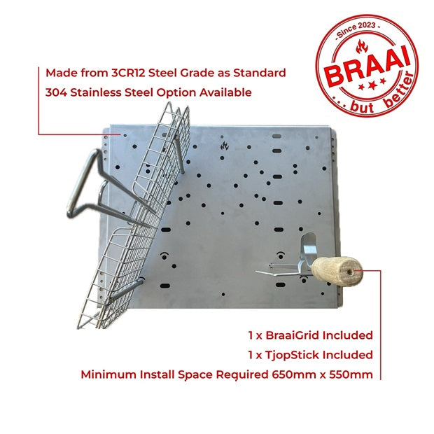 KamaSutra Compact – Rooster Braai Company